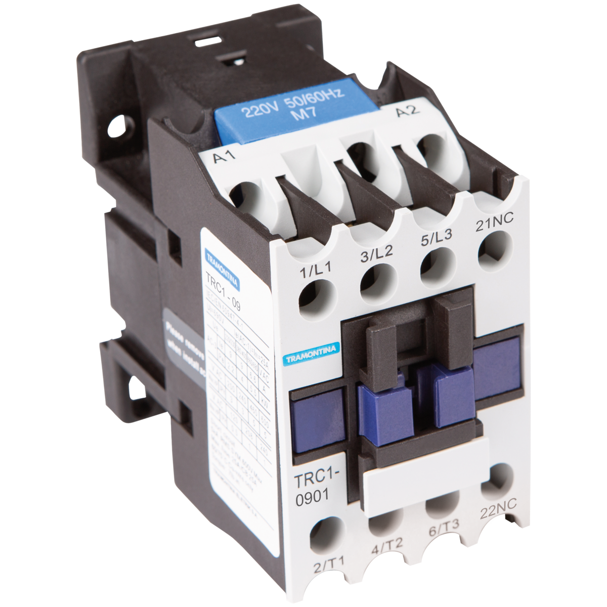 Contator Tripolar TRC1-0901 9A 220VCA 1NF | Tramontina