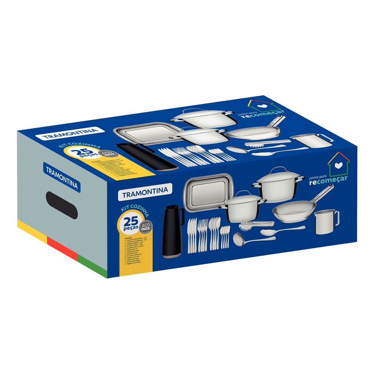 25 pcs. Cookware Set | Tramontina