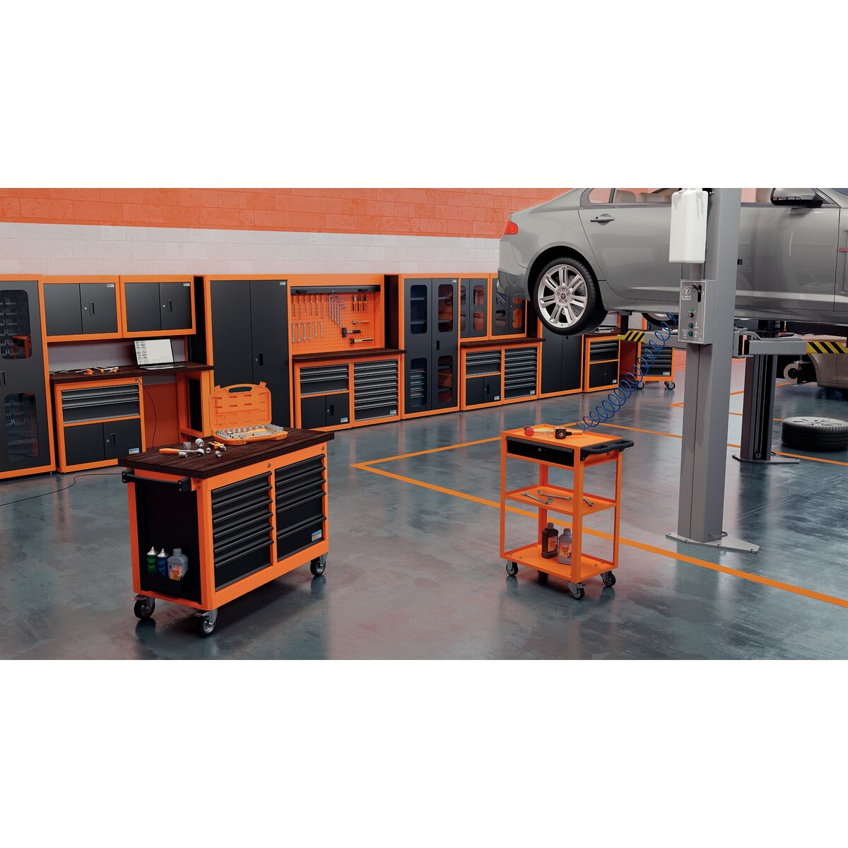 Tramontina PRO Workbench 2 Drawers | Tramontina