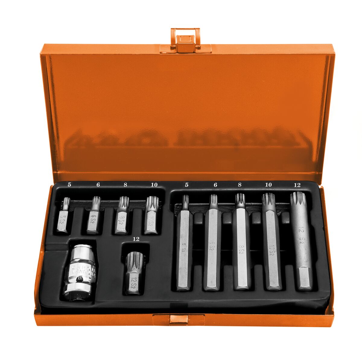Tramontina PRO Interchangeable Spline Head Screwdriver Bits Set - 11 ...